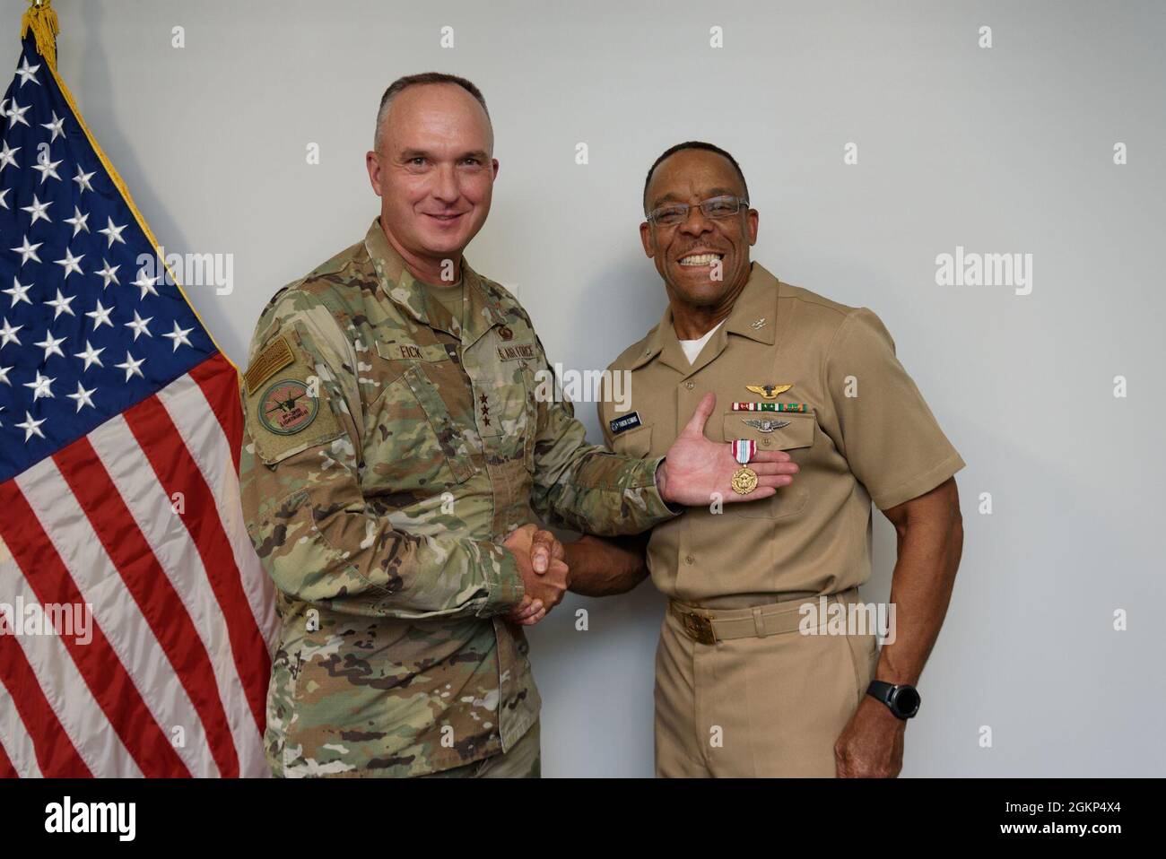 LT. General Eric Fick, F-35 Joint Program Executive Officer, Pins U.S ...