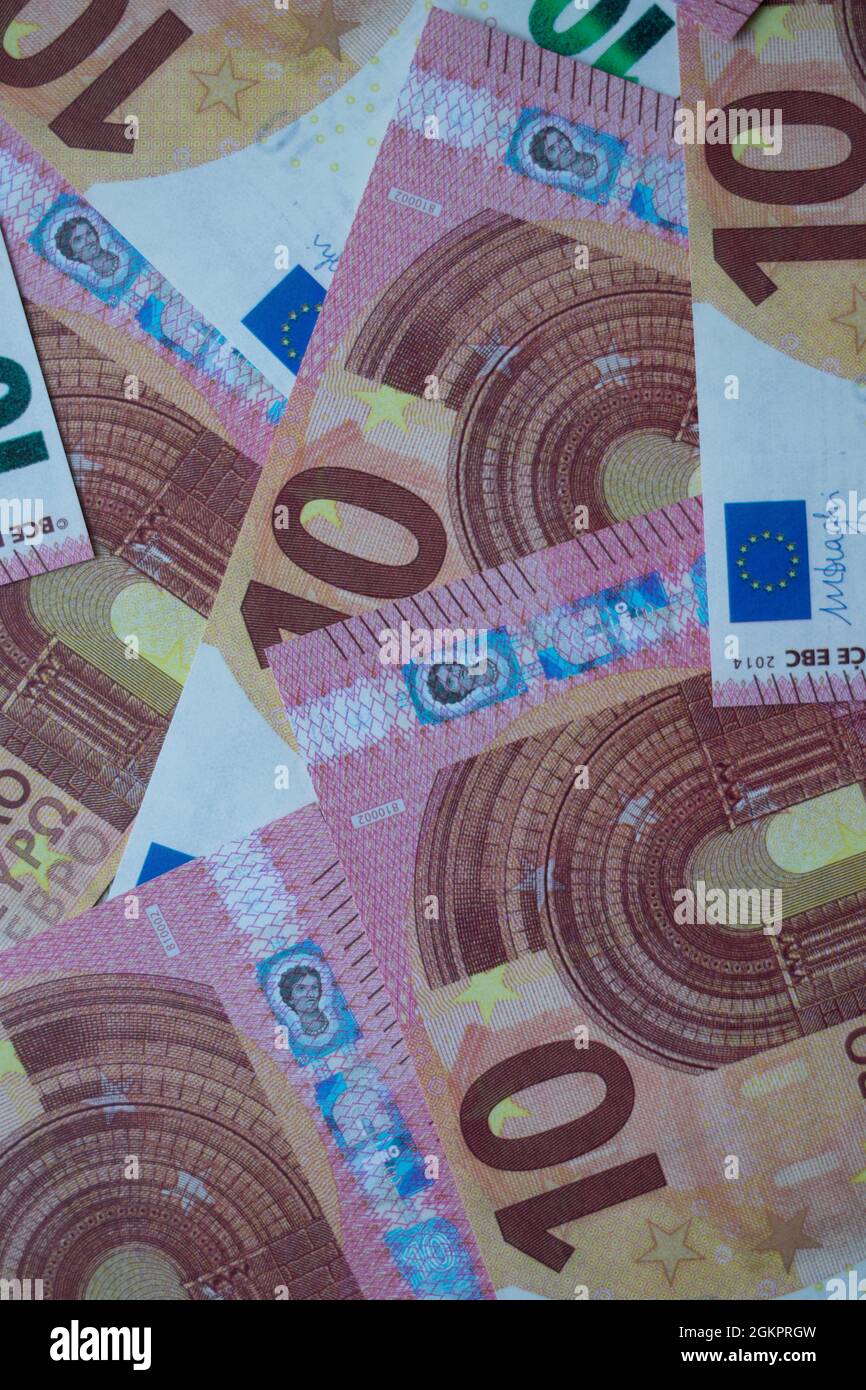 Zehn euro banknoten -Fotos und -Bildmaterial in hoher Auflösung – Alamy