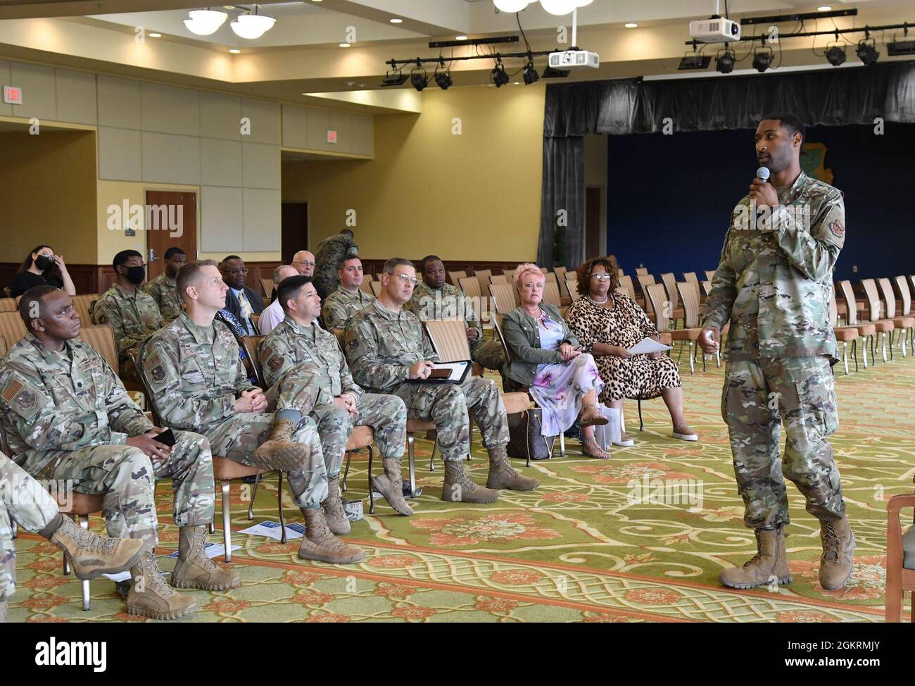 Ronald Dailey, Senior Airman der US Air Force, 81st Comptroller ...