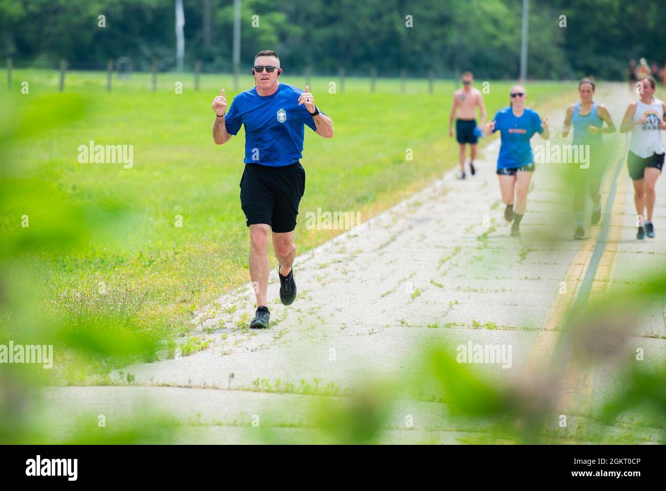 US Air Force Chief Master Sgt. Jason Shaffer, Kommandochef des 88 Air ...