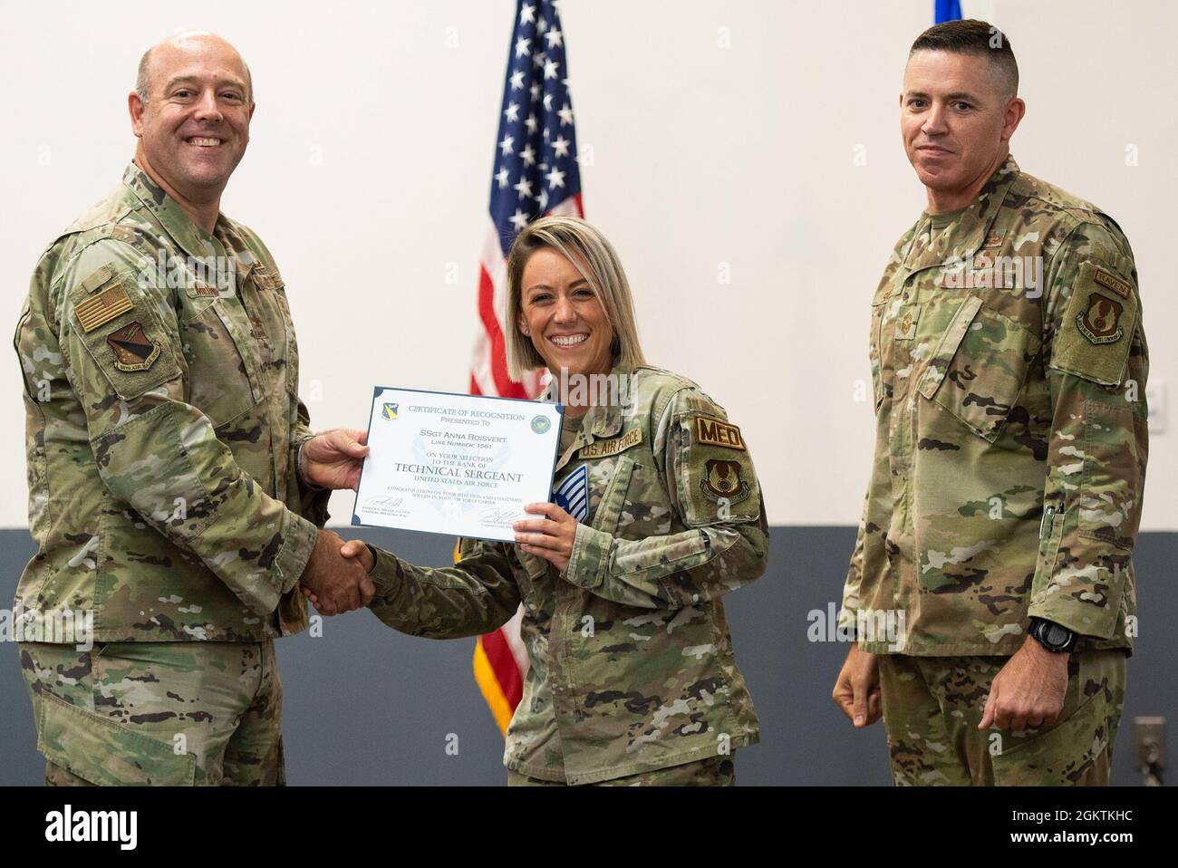 Mitglieder des Teams Wright-Patt nehmen an der 2021 Technical Sergeant ...
