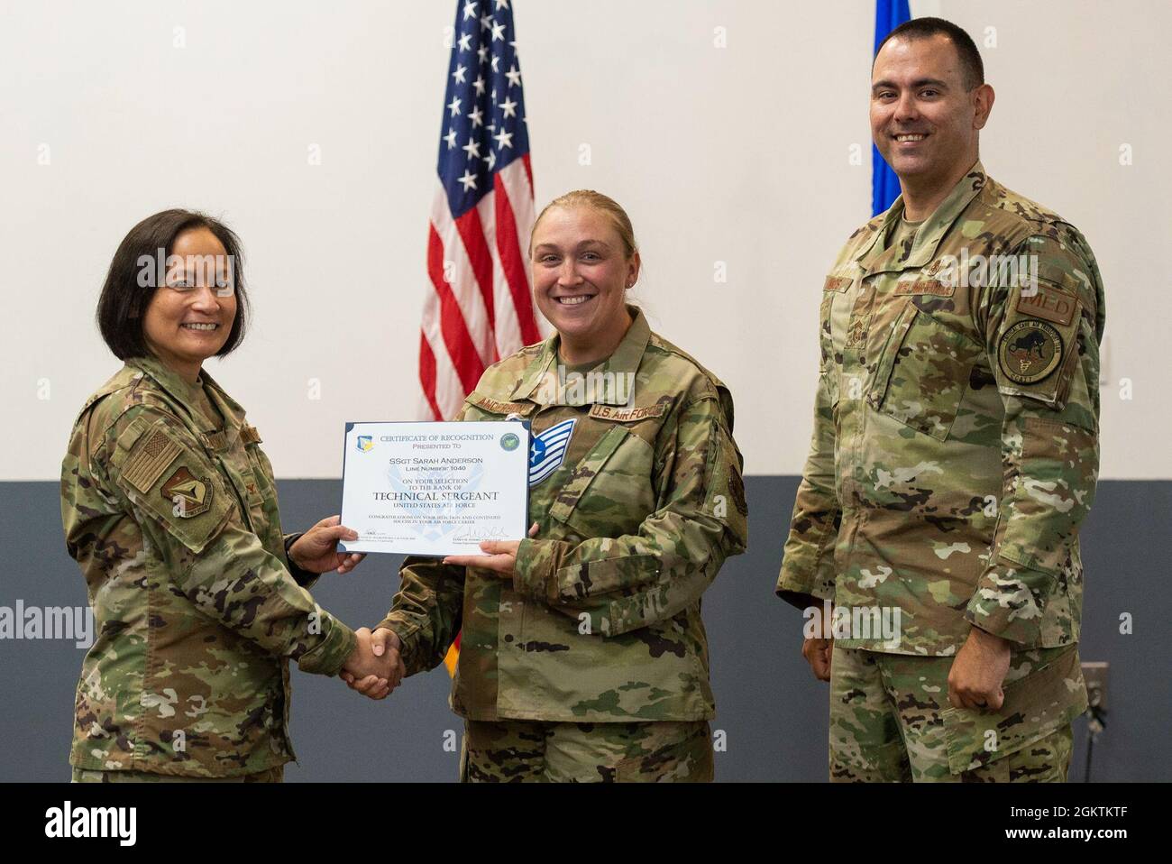 Mitglieder des Teams Wright-Patt nehmen an der 2021 Technical Sergeant ...