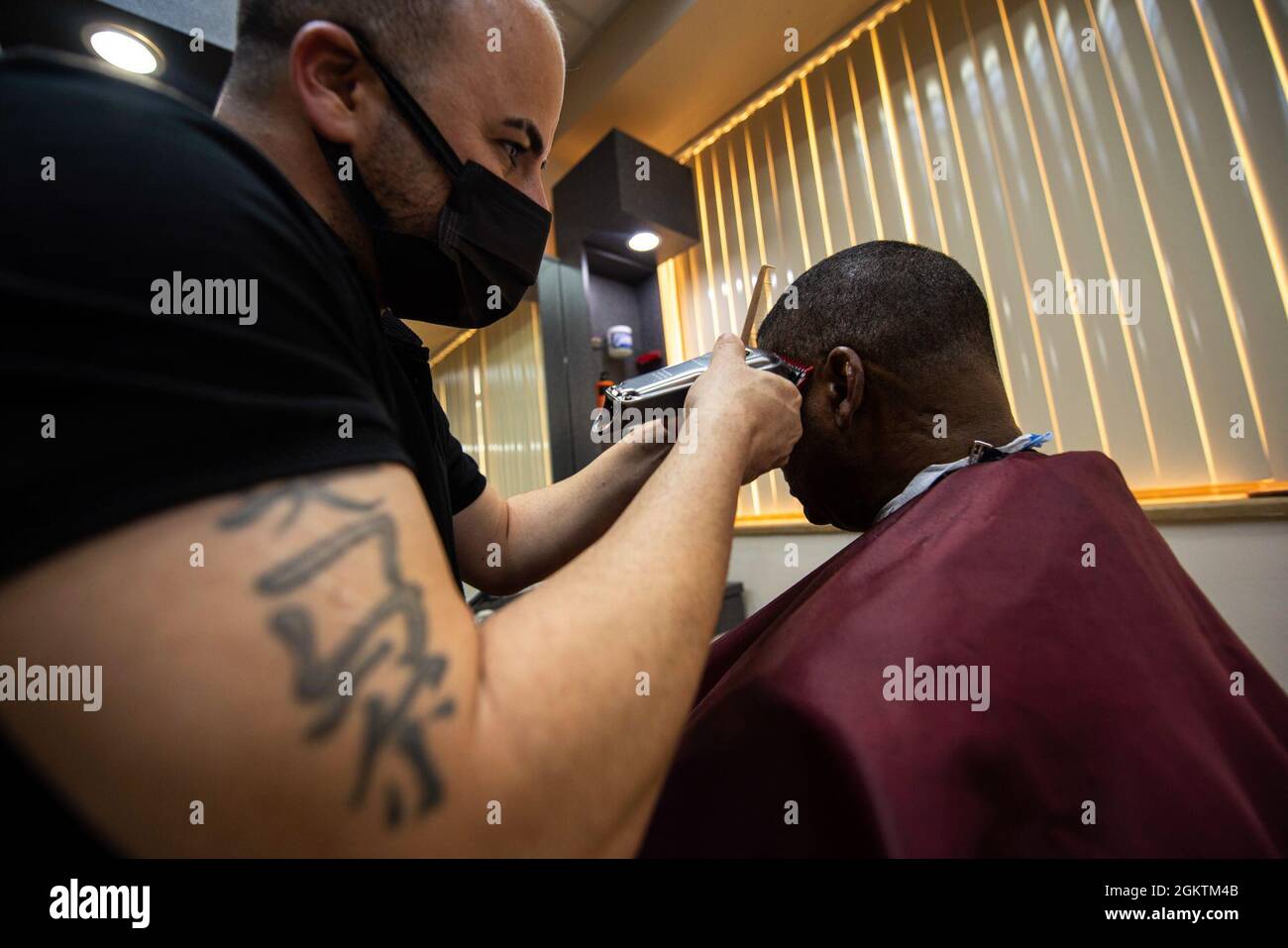 Maj. General Randall Reed, dritter Kommandant der Luftwaffe, erhält ...