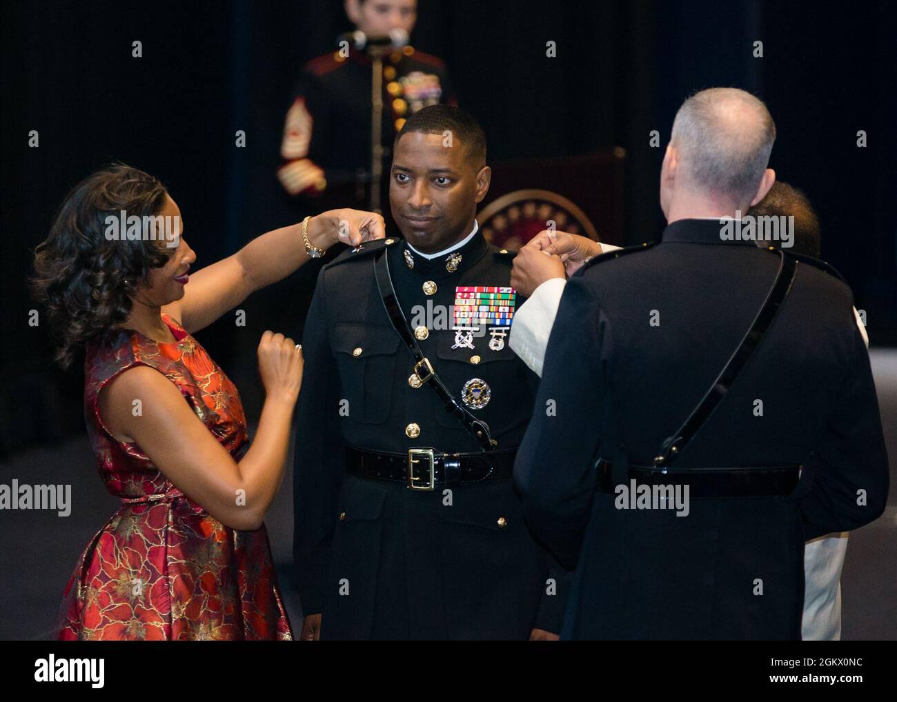 US Marine Corps Brig. General Ahmed T. Williamson, Direktor der ...