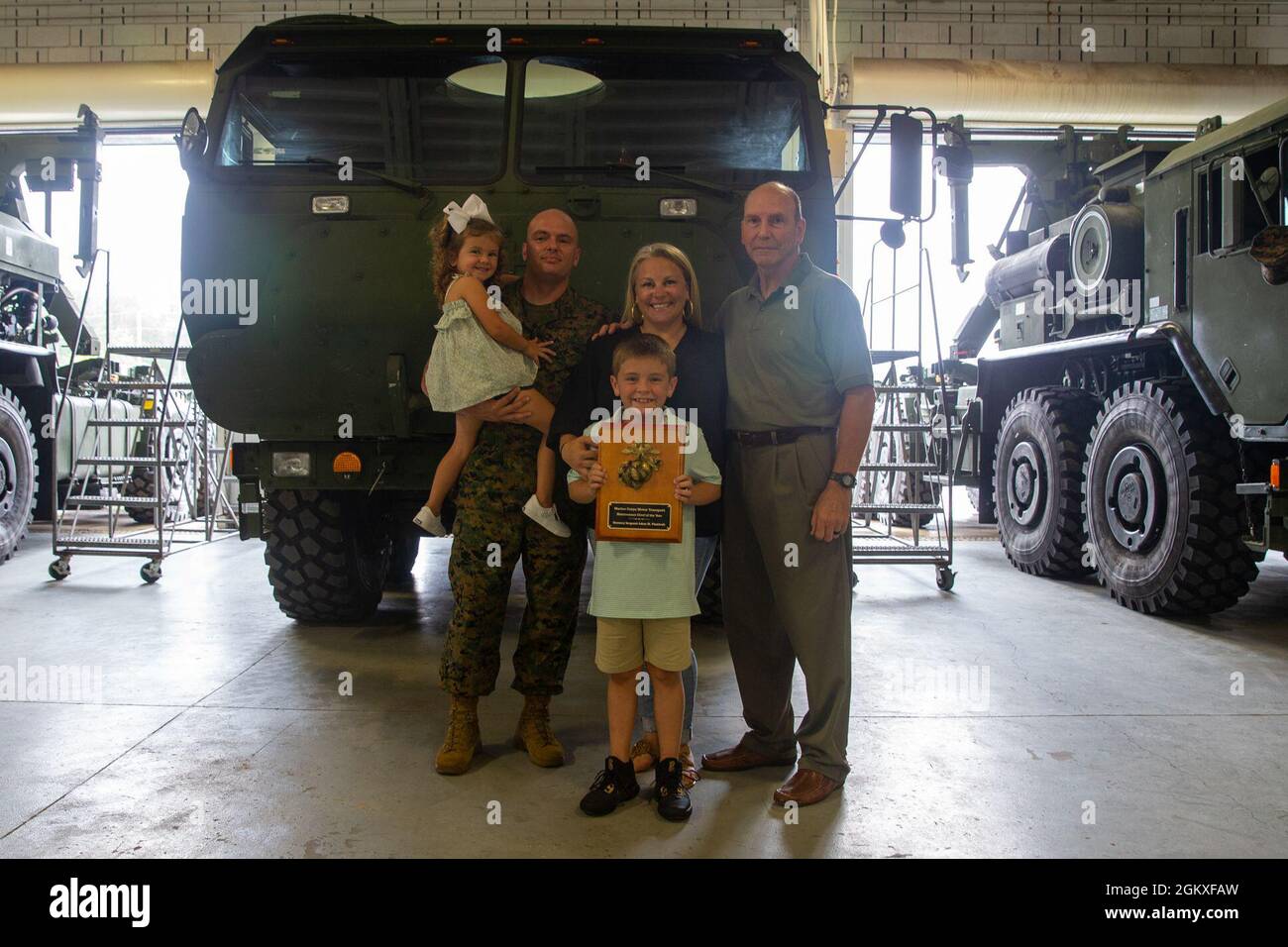 US Marine Corps Gunnery Sgt. Adam Plambeck, ein gebürtiger aus Stafford ...