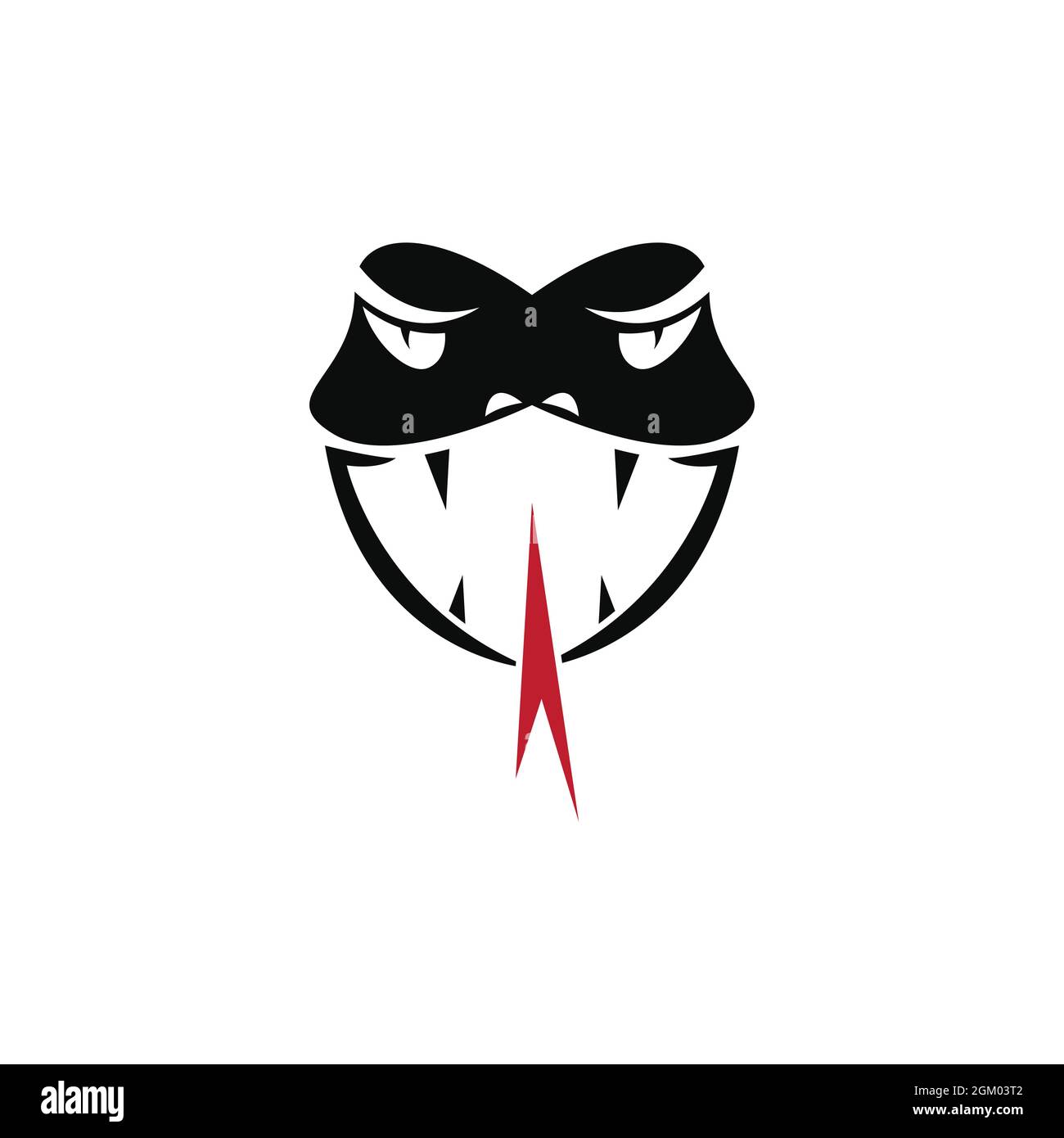 Snake Viper Silhouette. vektor-Illustration von Snake Viper ...