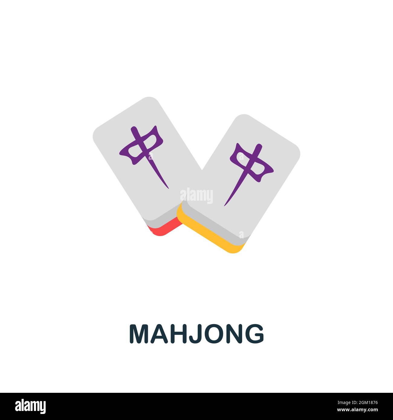 Mahjong juego Ausgeschnittene Stockfotos und -bilder - Alamy