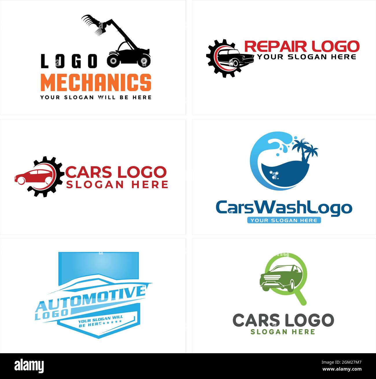 Mechanics logo Stock-Vektorgrafiken kaufen - Alamy