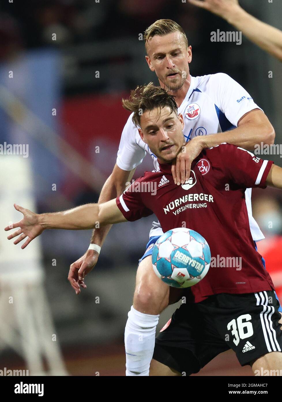Nürnberg, Deutschland. September 2021. Fußball: 2. Bundesliga, 1. FC ...