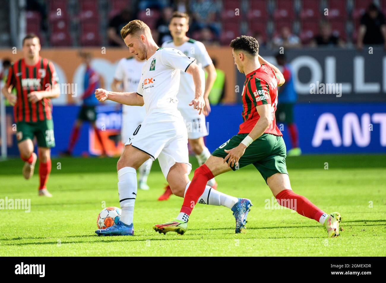 Augsburg, Deutschland. September 2021. Fußball: Bundesliga, FC Augsburg ...