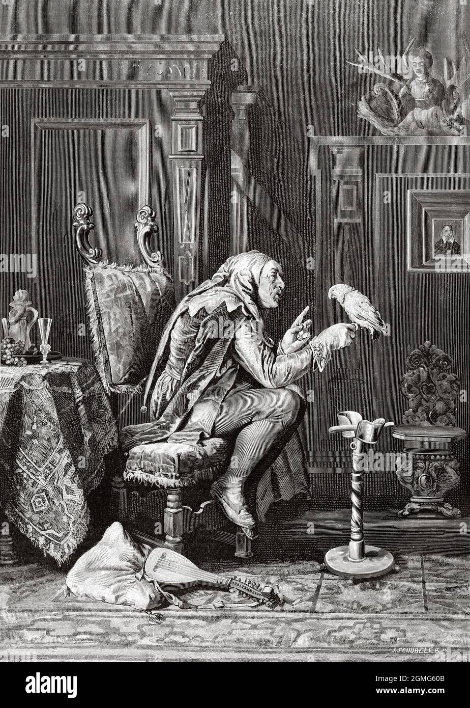 Tiere und narrenillustration -Fotos und -Bildmaterial in hoher ...