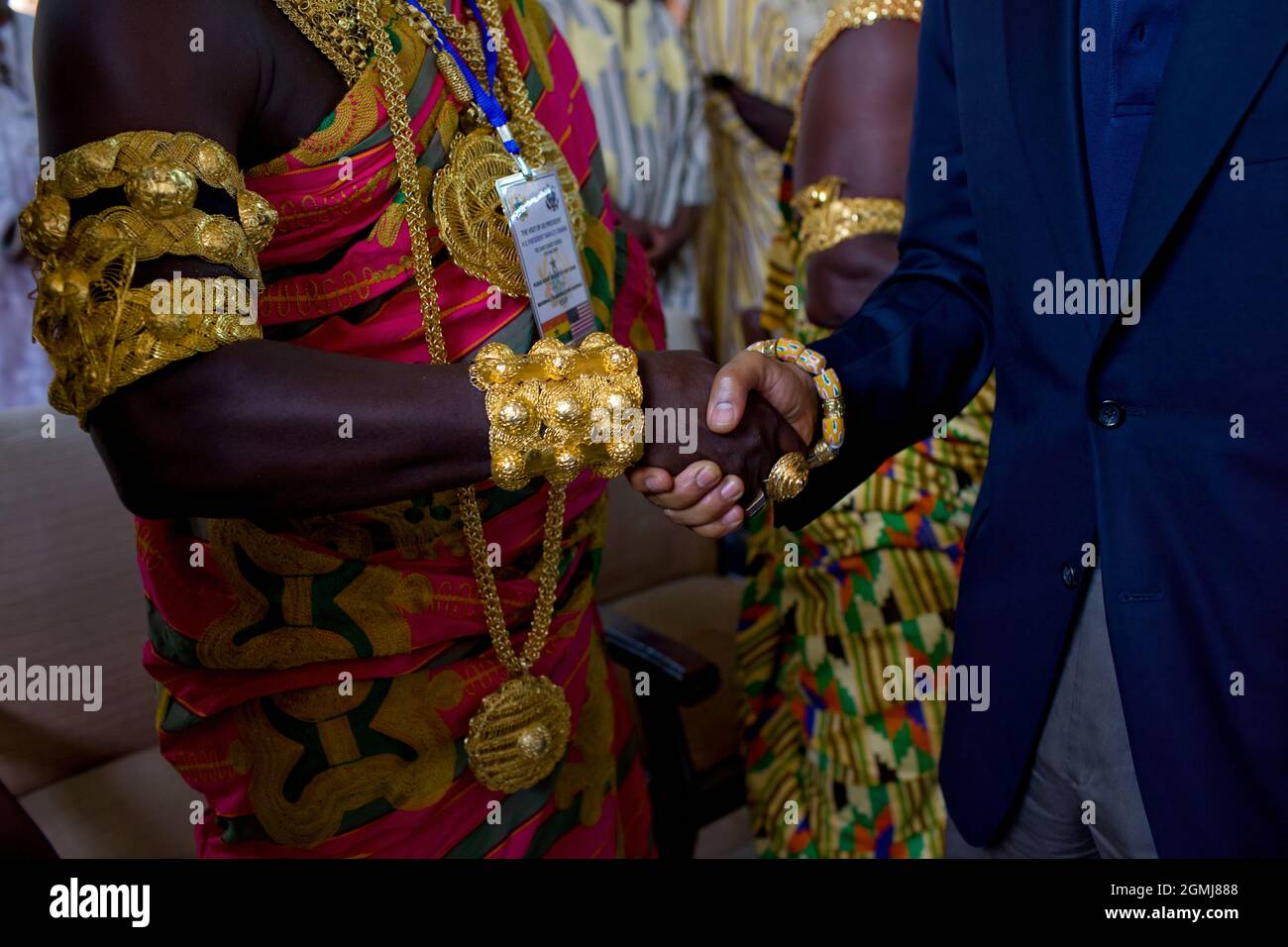 Präsident Barack Obama besucht Cape Coast Castle in Ghana, 11. Juli ...