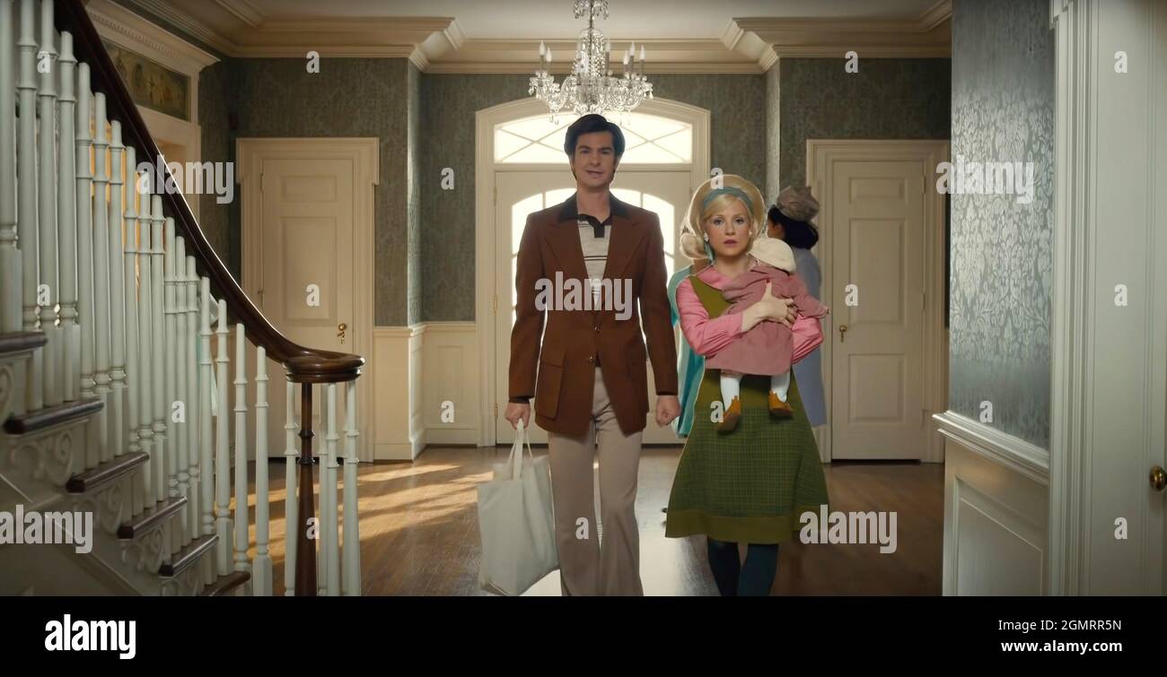 DIE AUGEN VON TAMMY FYE, von links: Andrew Garfield als Jim Bakker ...