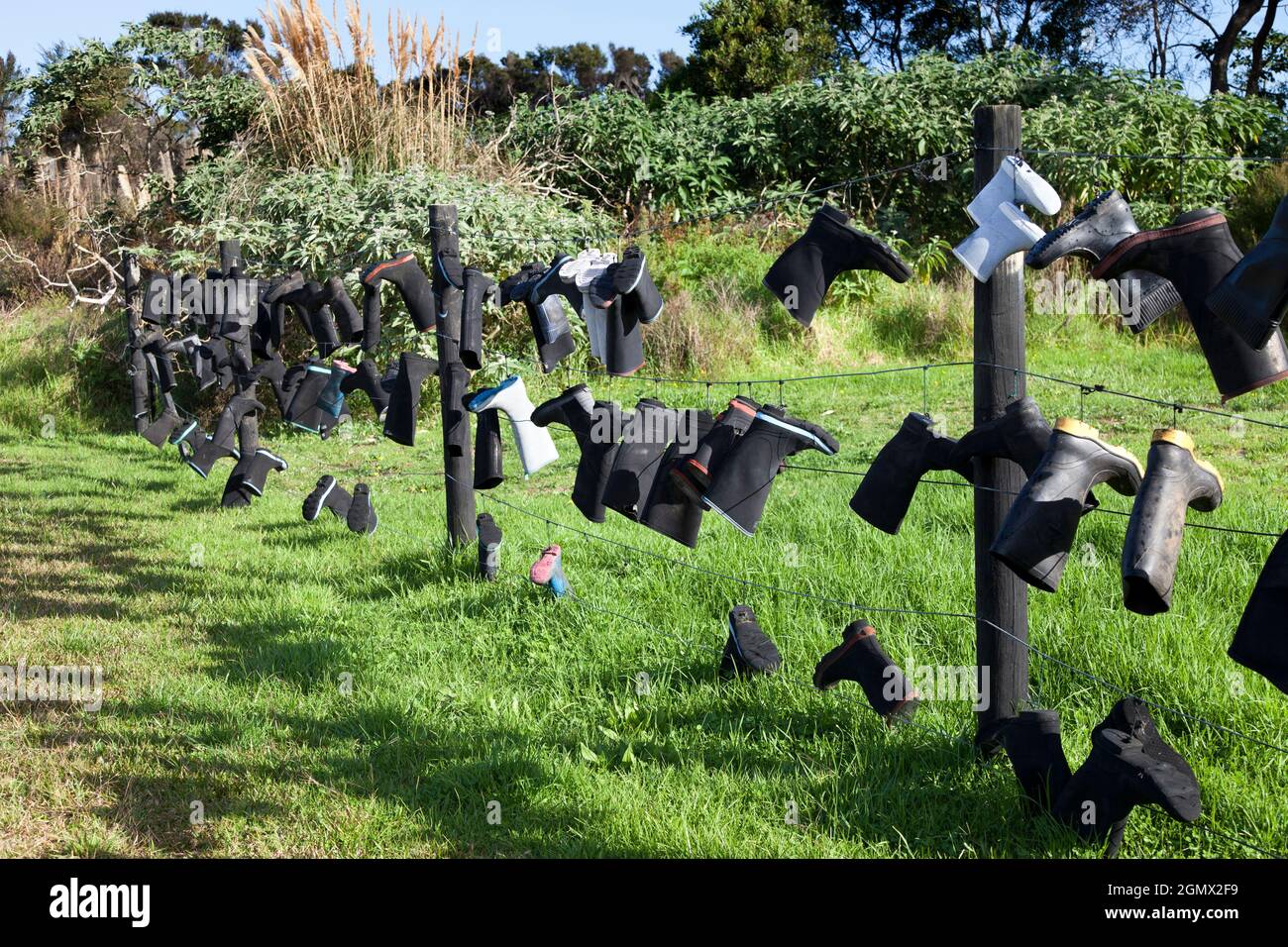 Northlands, Neuseeland - 11. Mai 2012 ist das eine Kunstinstallation ...