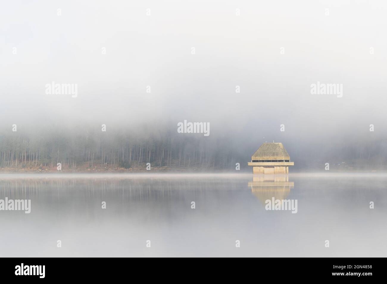 Kielder Dam Valve Tower, Kielder Water & Forest Park, Northumberland ...