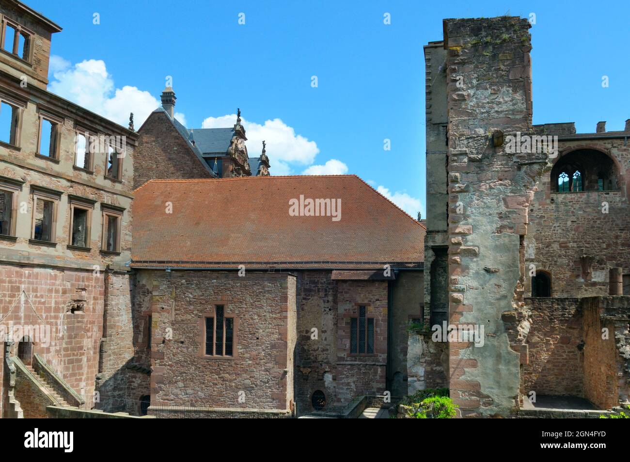 Heidelberger Mittelalterliche Architektur Stockfotos und -bilder Kaufen - Alamy