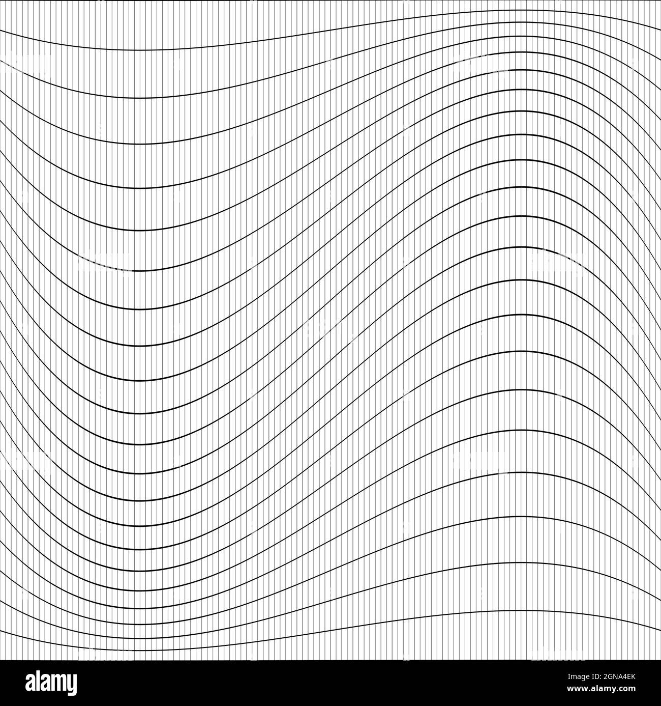 Gitter, Gitter, Gitter, Gitter, Drahtgitter mit Verzerrung ...