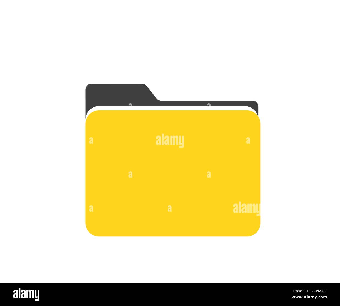 öffnen sie das ordnersymbol Stock-Vektorgrafiken kaufen - Alamy