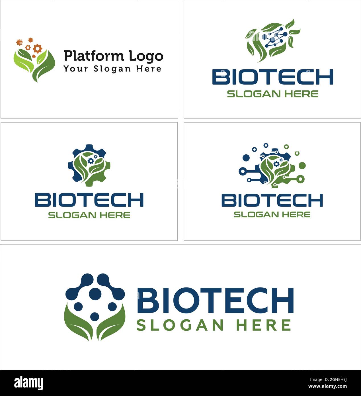 Biotech logo -Fotos und -Bildmaterial in hoher Auflösung – Alamy