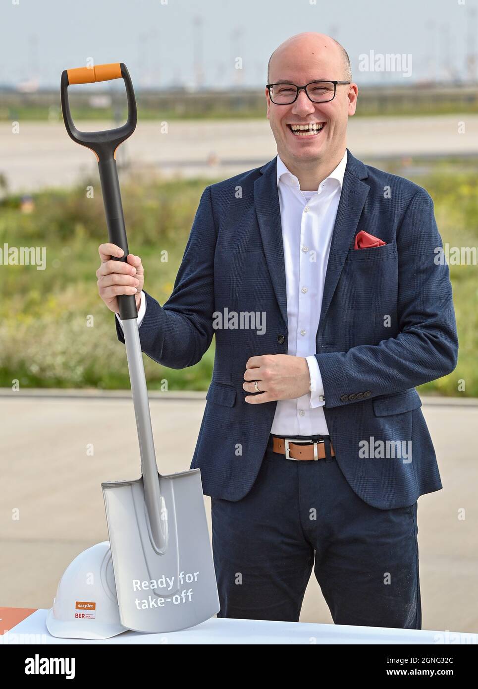23. September 2021, Brandenburg, Schönefeld: Stephan Erler, Leiter von ...