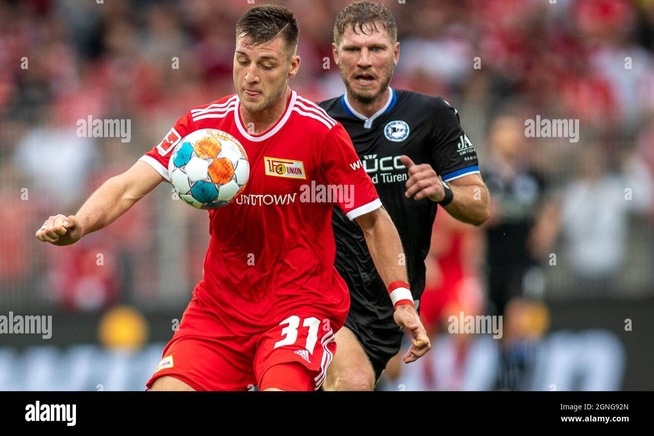 Berlin, Deutschland. September 2021. Fußball, Bundesliga, Matchday 6, 1. FC Union Berlin ...