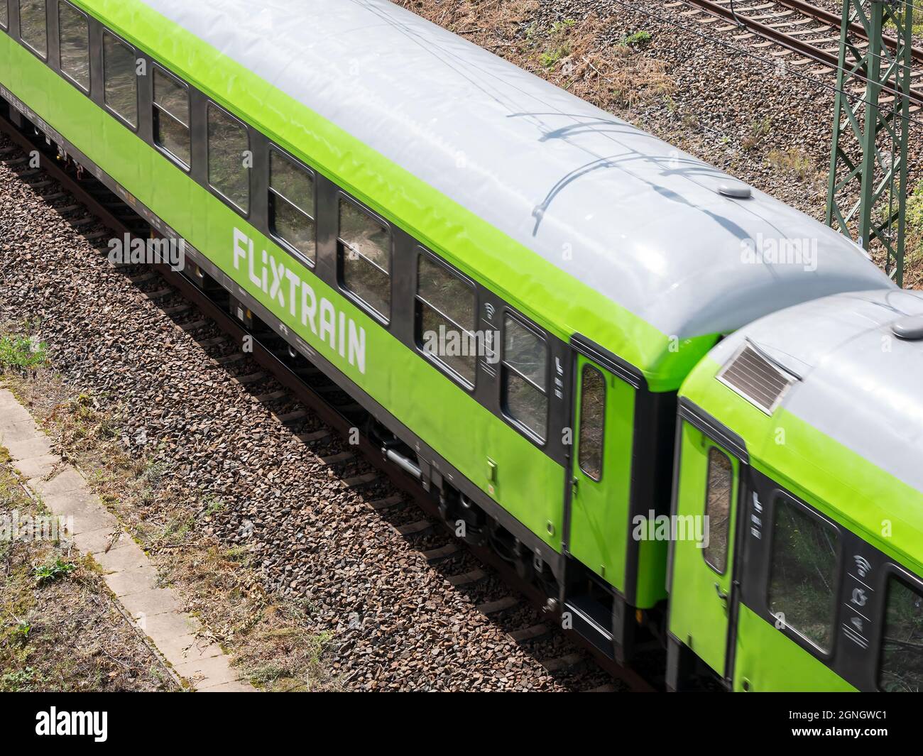 Flixtrain Zug In Berlin, Deutschland Stockfotografie - Alamy