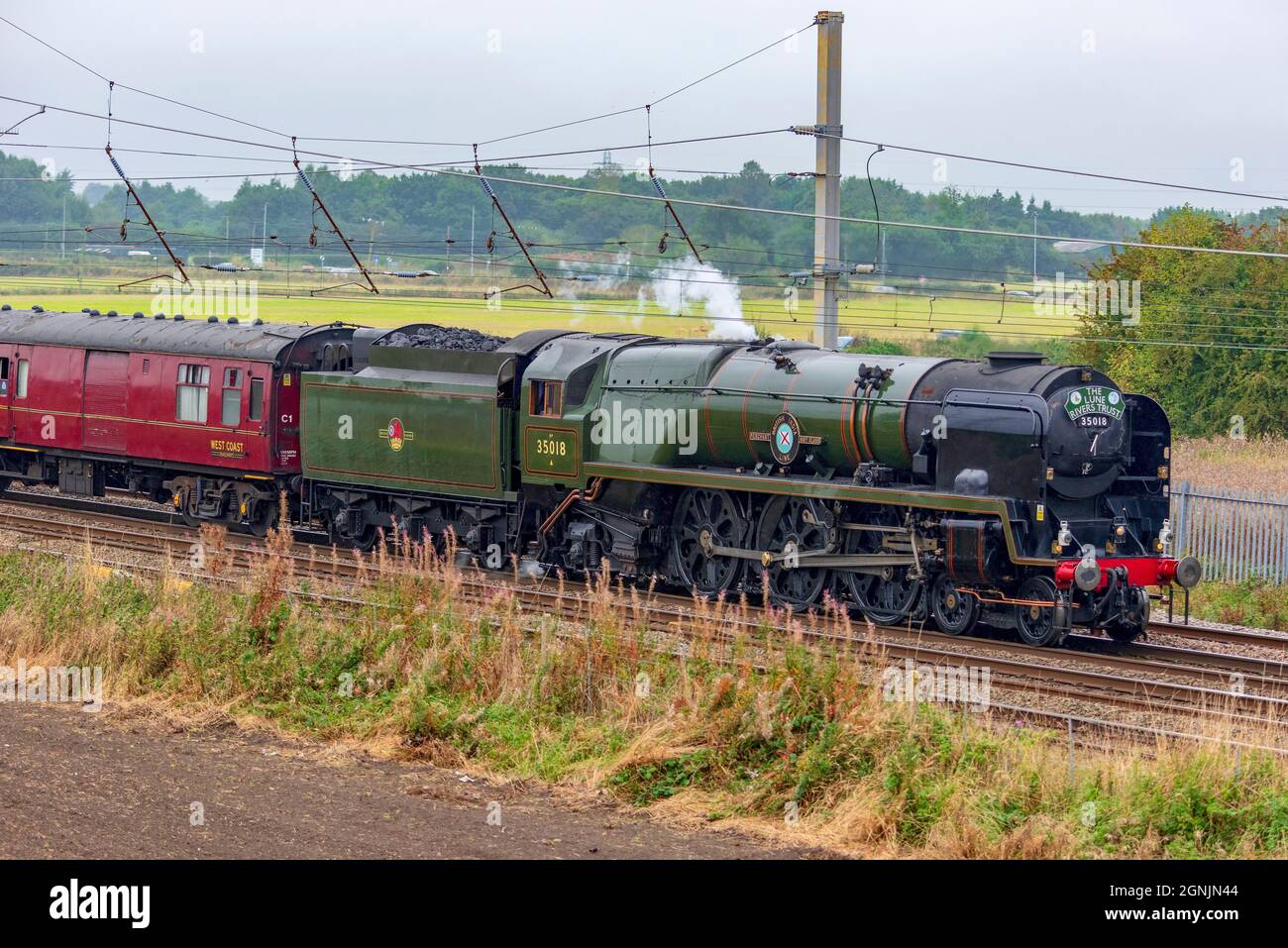 SR Merchant Navy Class 35018 British India Line restaurierte ...