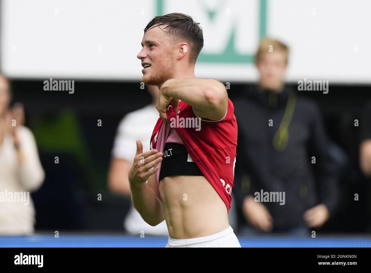 ALKMAAR, 26-09-2021 , AFAS Stadion, Fußball, Niederländische Eredivisie ...
