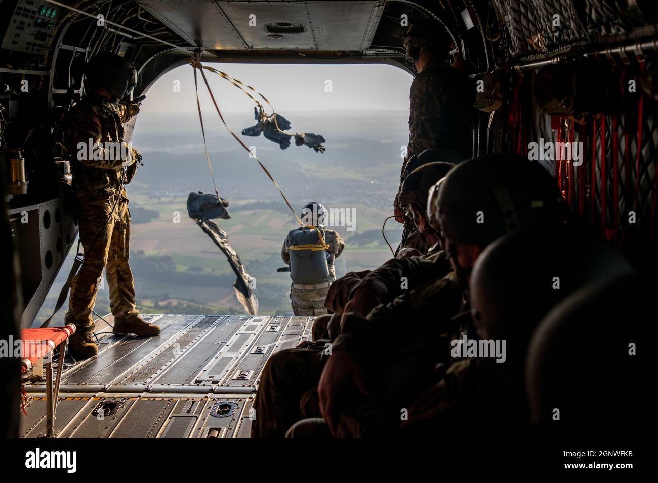 Soldaten des U.S. Special Operations Command Europe und des U.S ...