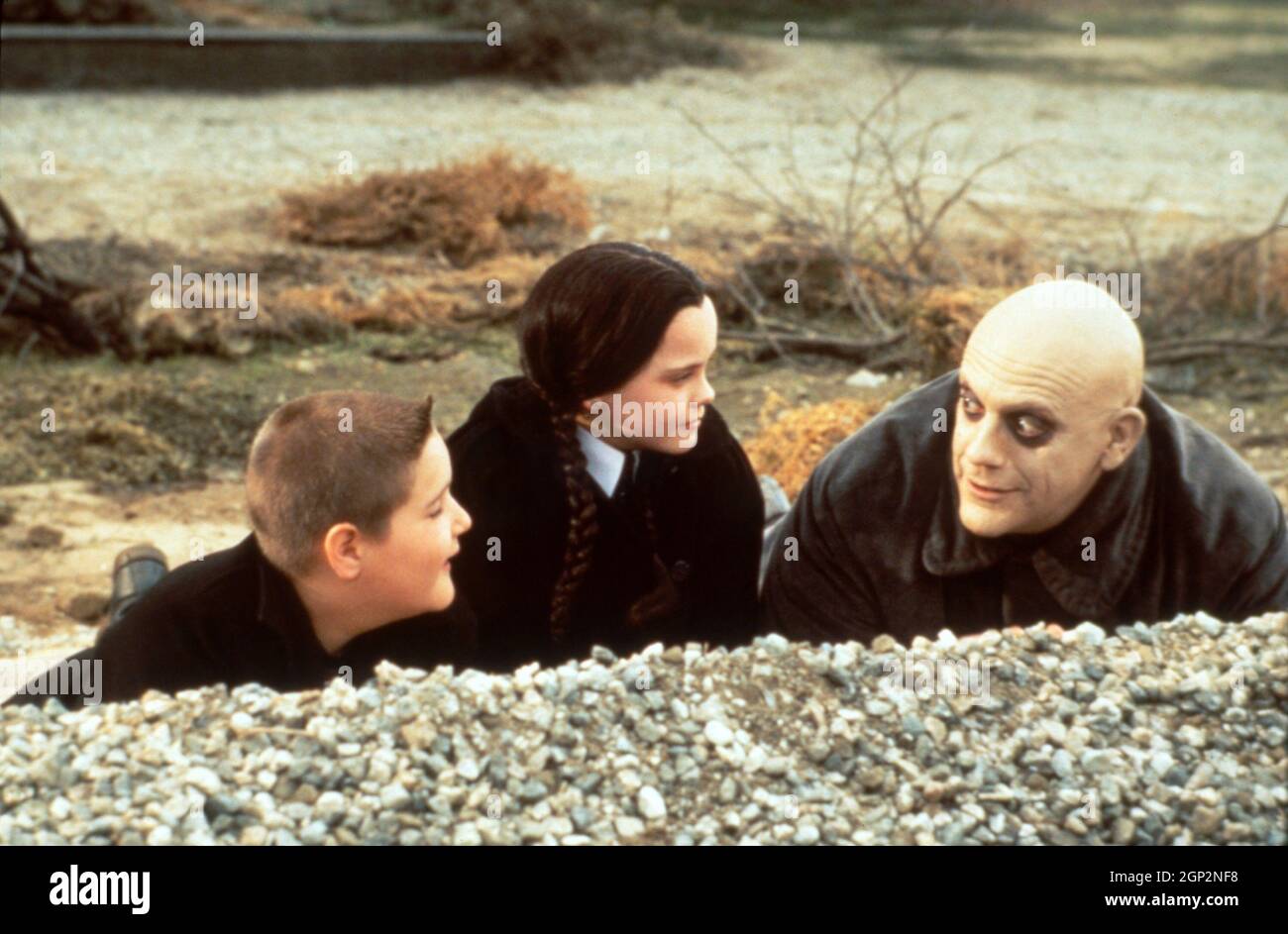 FAMILIE ADDAMS, von links: Jimmy Workman, Christina Ricci, Christopher ...