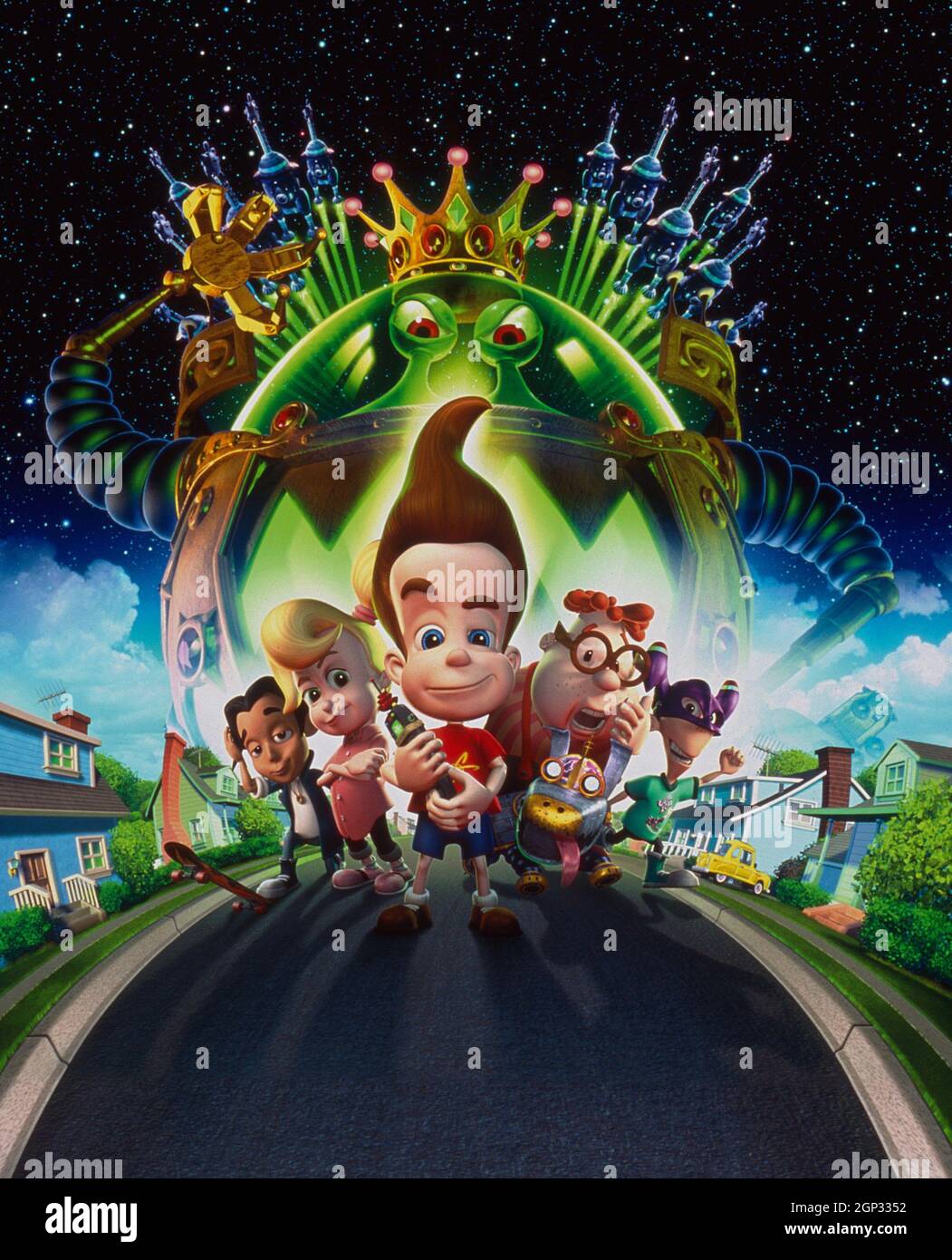 JIMMY NEUTRON: BOY GENIUS, Plakatkunst, Mitte: Jimmy Neutron, 2001 ...