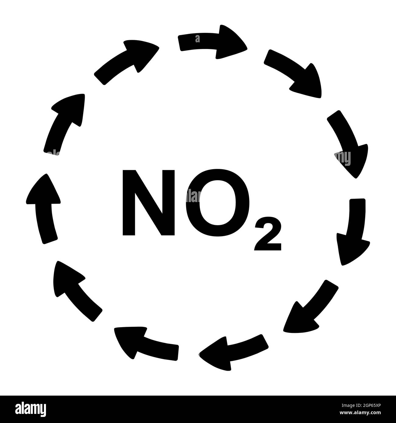Nitrogen dioxide Schwarzweiß-Stockfotos und -bilder - Alamy