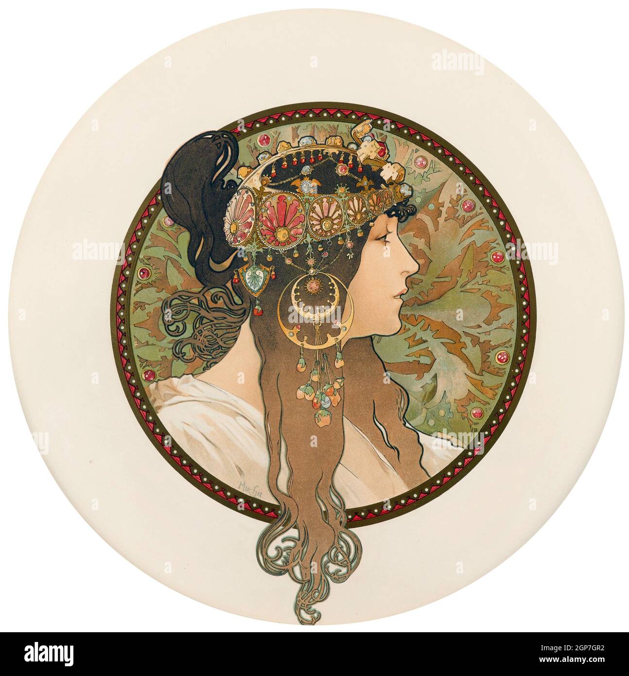 Alfons mucha Ausgeschnittene Stockfotos und -bilder - Alamy