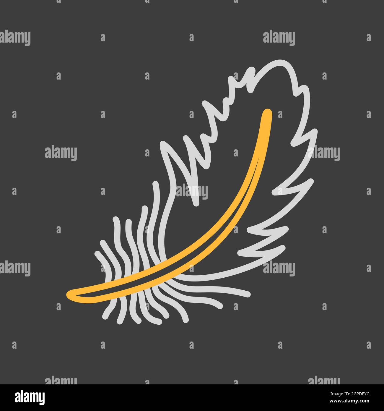 Symbol für die weiche Kante. Tierschild am Bauernhof. Graph Symbol für ...