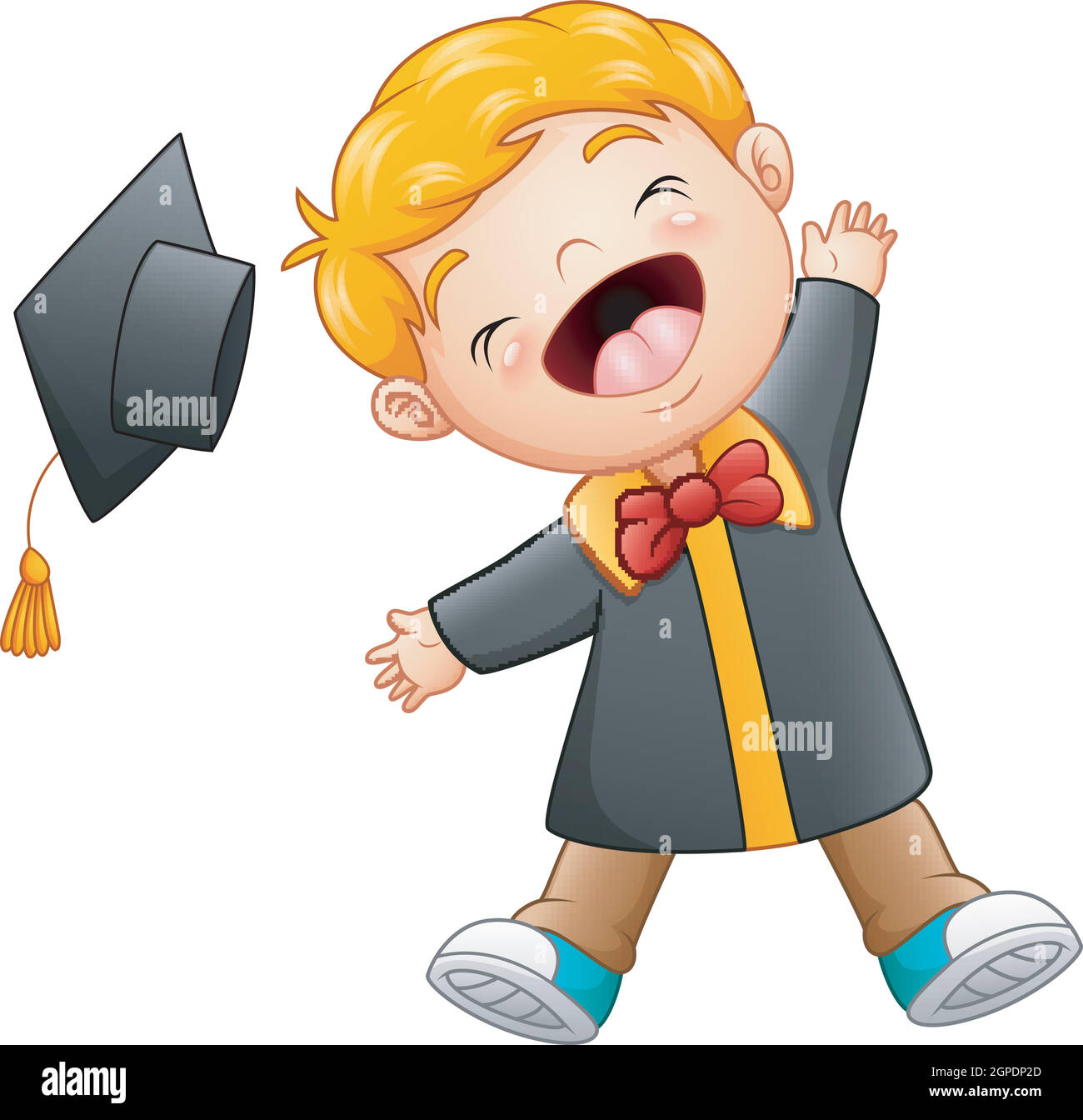 School college graduation cartoon -Fotos und -Bildmaterial in hoher ...