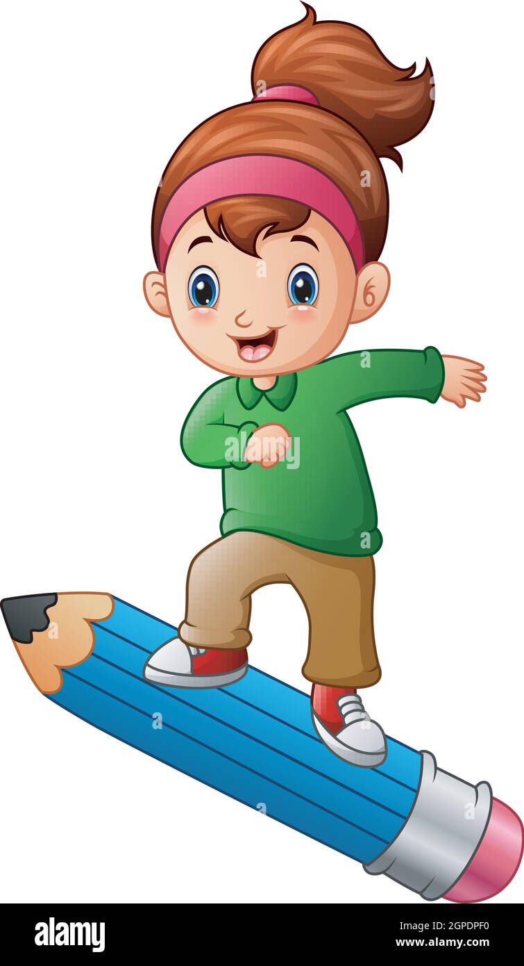 Bleistift cartoon -Fotos und -Bildmaterial in hoher Auflösung – Alamy