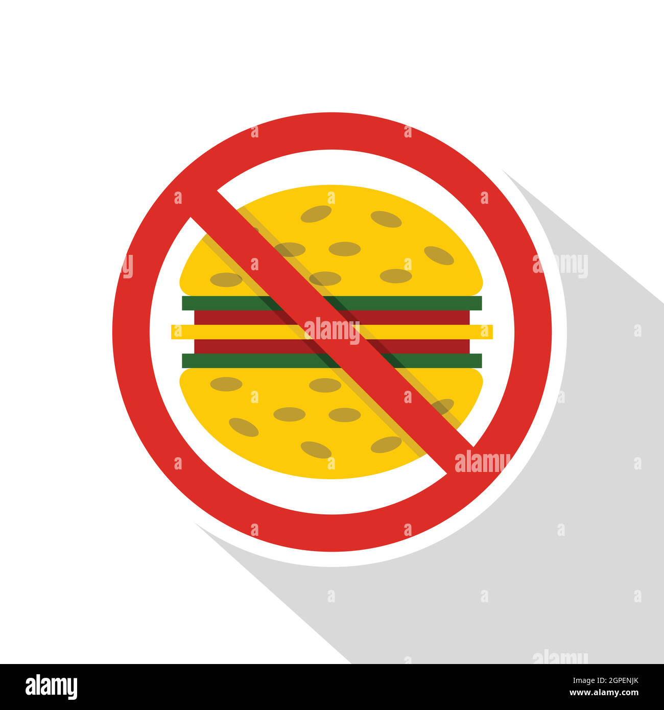 No fast food sign -Fotos und -Bildmaterial in hoher Auflösung – Alamy