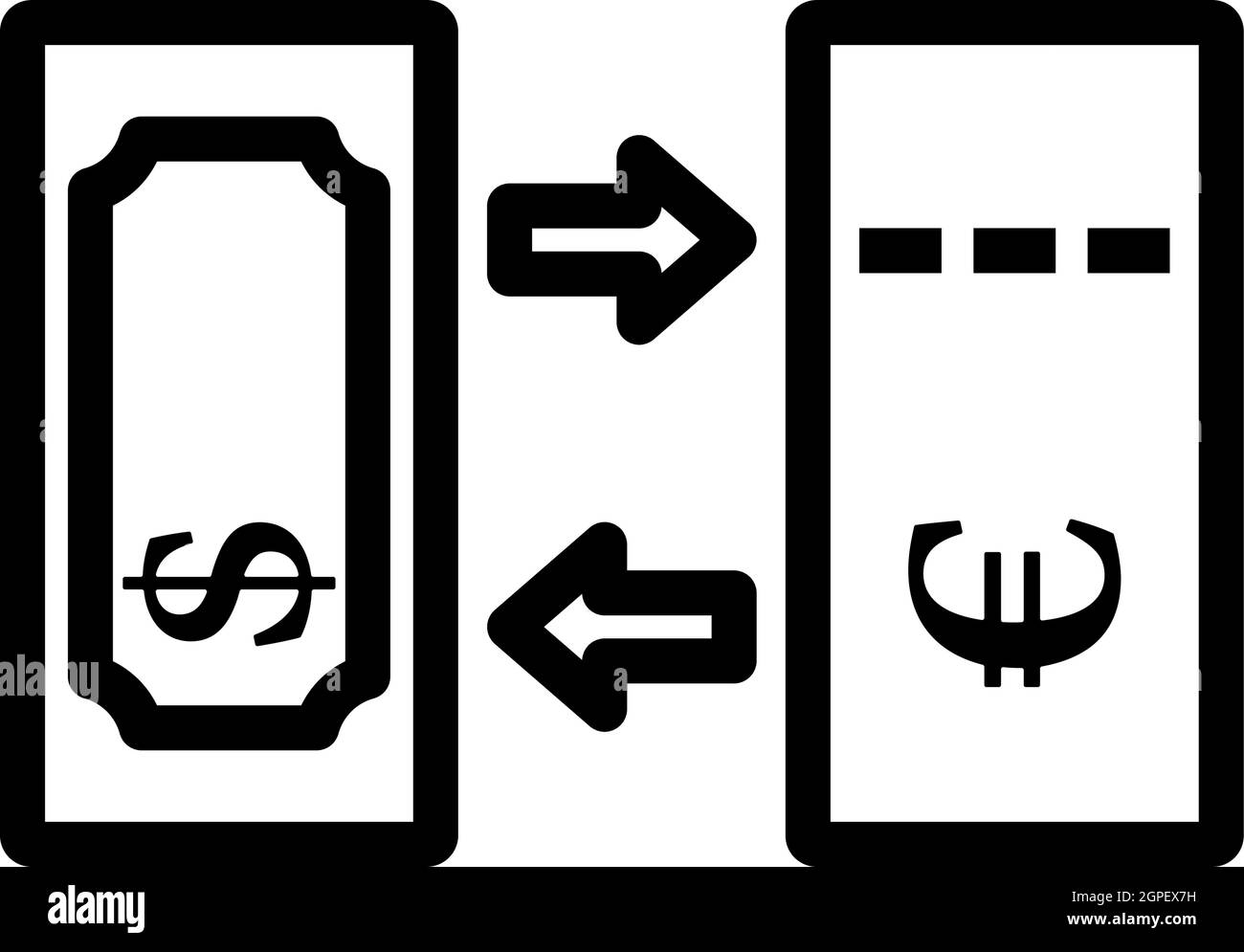 Austausch icon -Fotos und -Bildmaterial in hoher Auflösung – Alamy