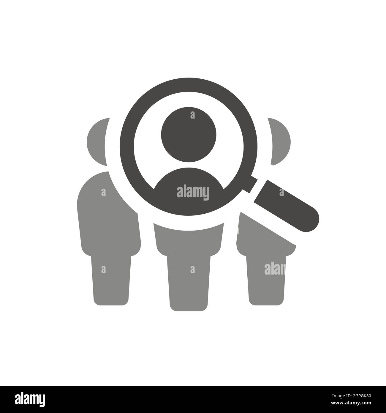 Lupe piktogramm Stock-Vektorgrafiken kaufen - Alamy