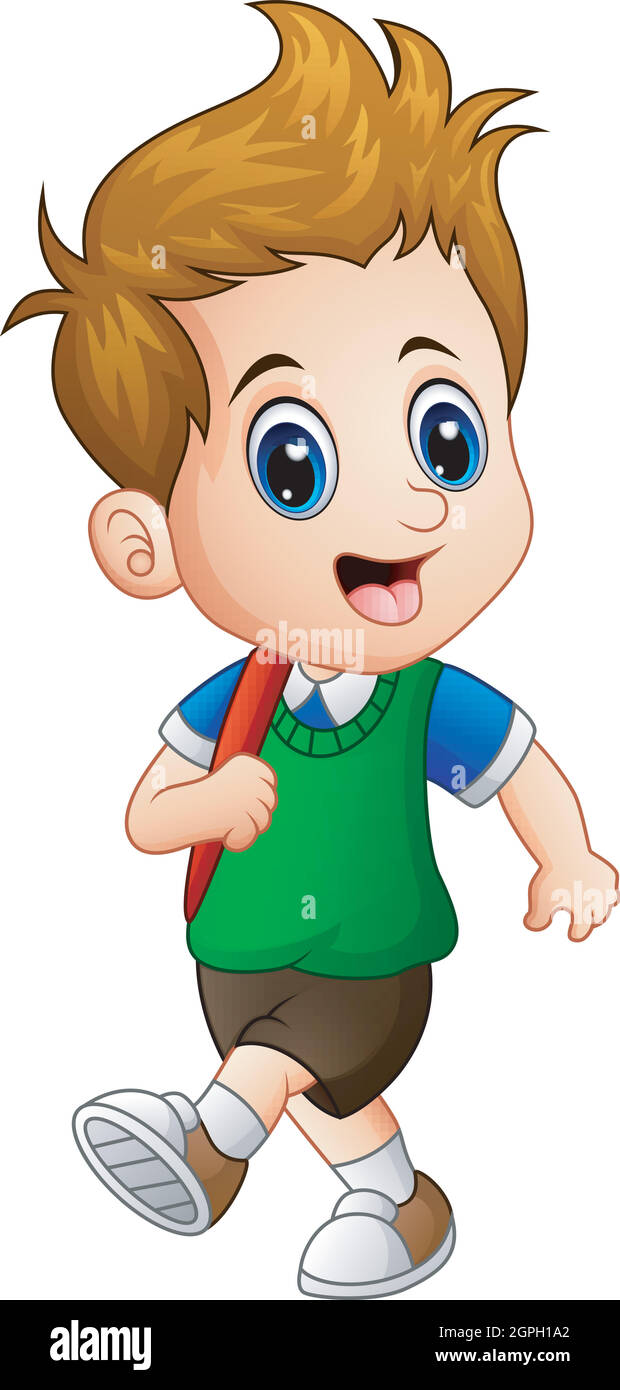 Zur schule gehen Stock-Vektorgrafiken kaufen - Alamy