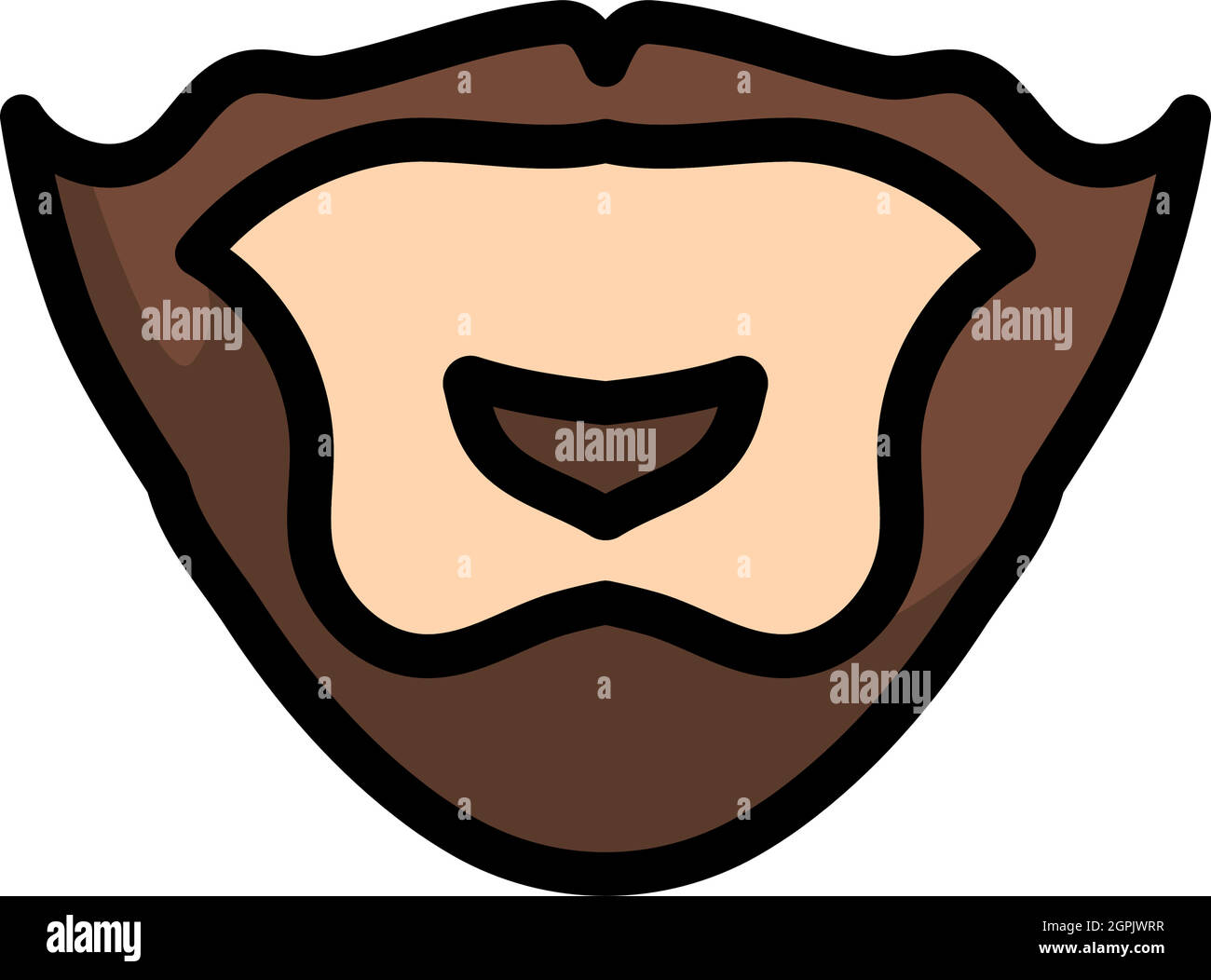 Ziegenbart illustration Stock-Vektorgrafiken kaufen - Alamy