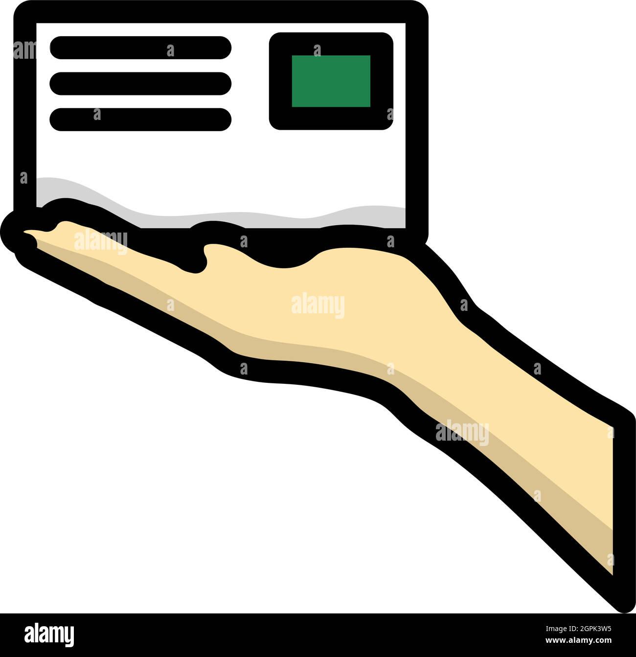 Carta de mano Stock-Vektorgrafiken kaufen - Alamy