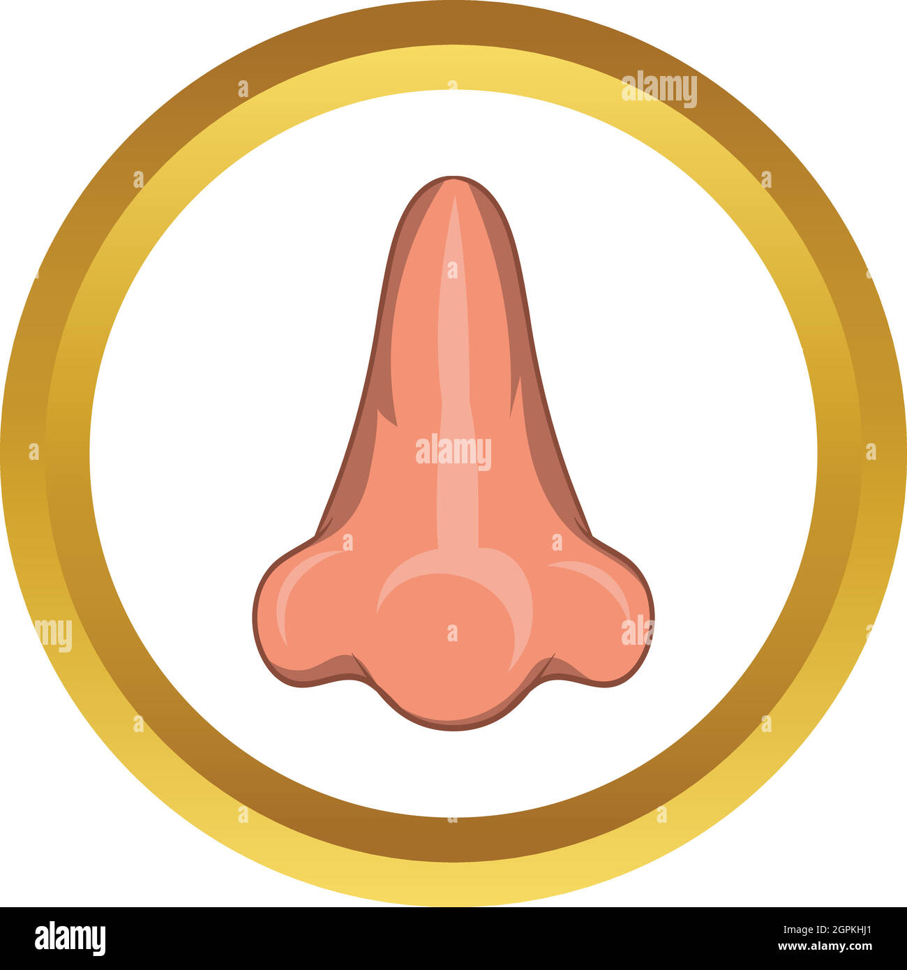 Nase piktogramm Stock-Vektorgrafiken kaufen - Alamy