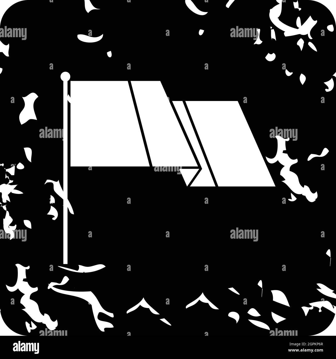 Vektor flaggen illustration Stock-Vektorgrafiken kaufen - Alamy