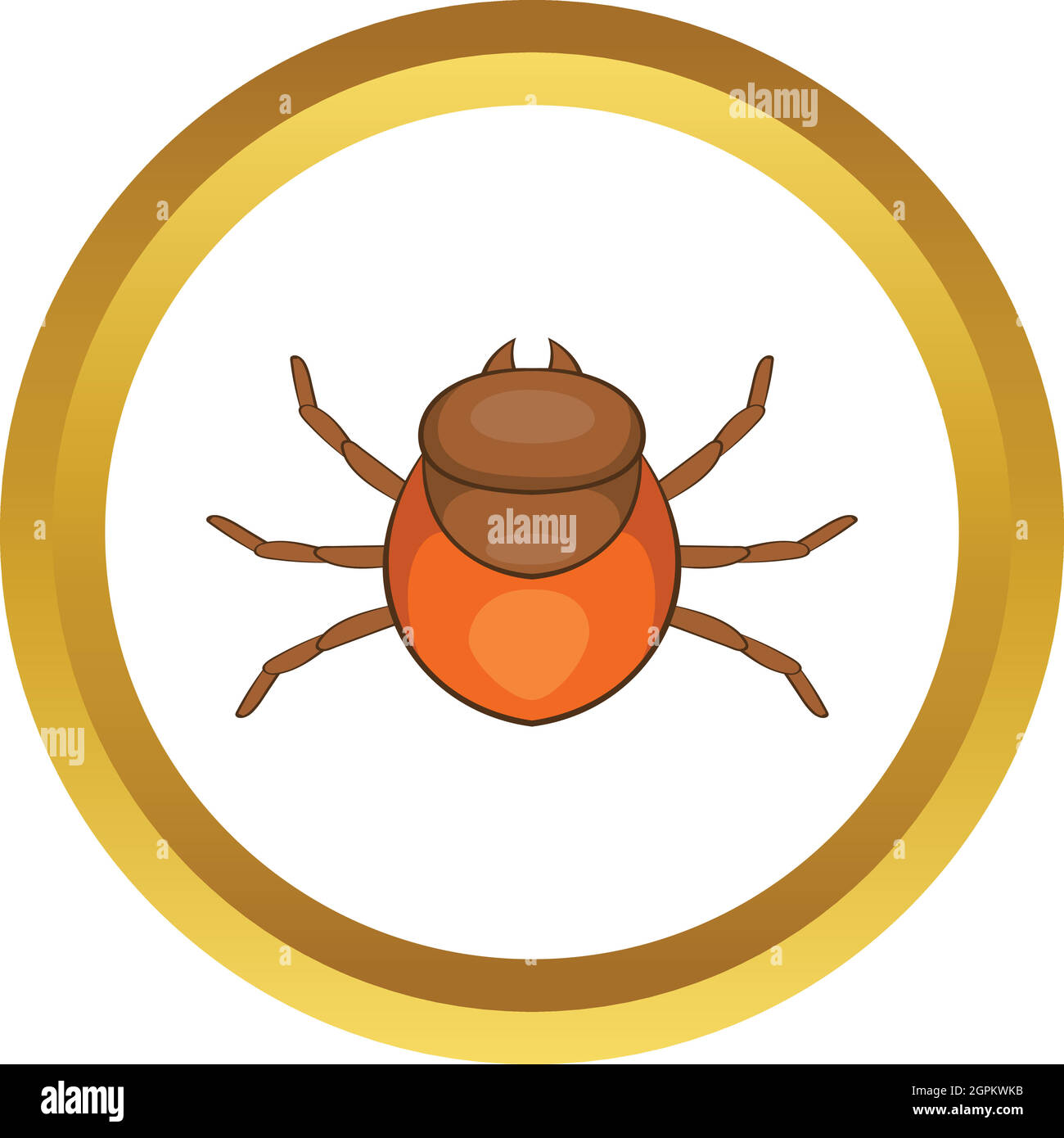 Zeckenbiss borreliose Stock-Vektorgrafiken kaufen - Alamy