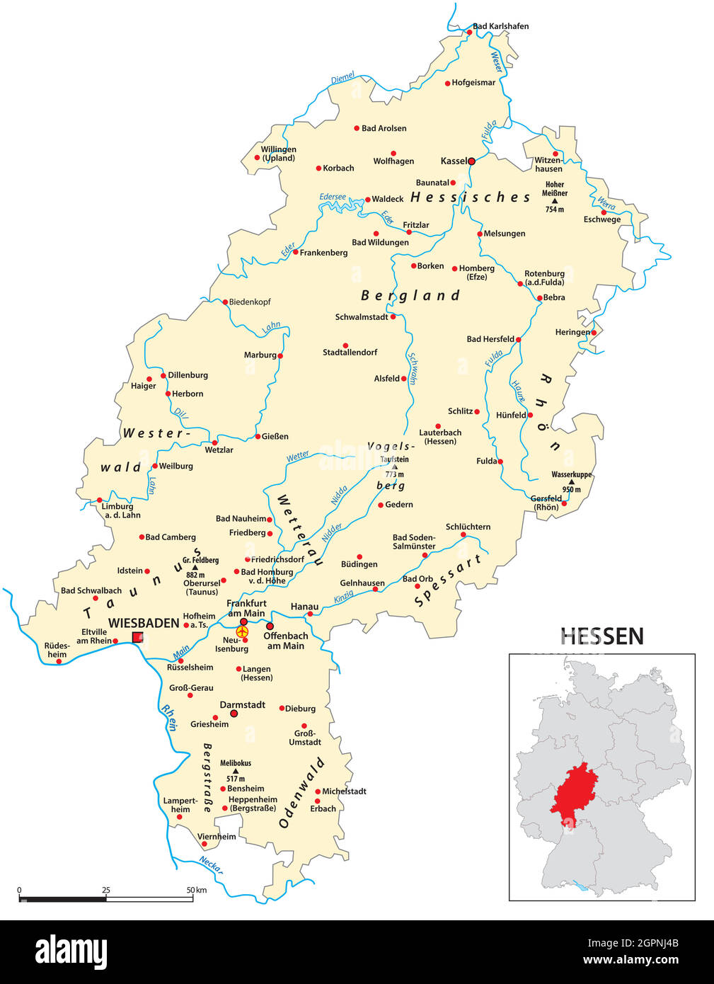 Hessen vector -Fotos und -Bildmaterial in hoher Auflösung – Alamy