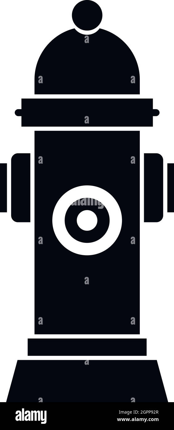 Hydrant sign Stock-Vektorgrafiken kaufen - Alamy