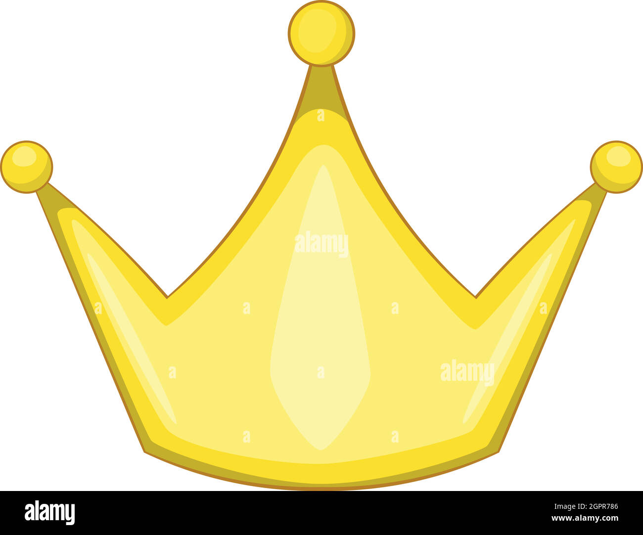 Cartoon crown symbol -Fotos und -Bildmaterial in hoher Auflösung ...