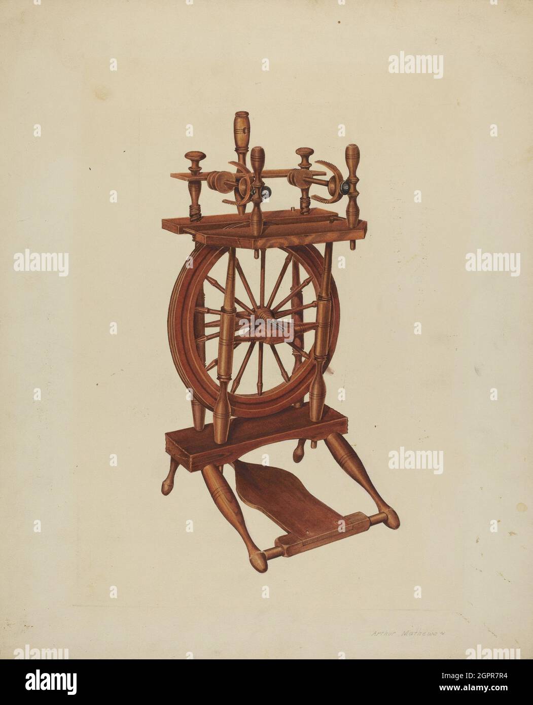 Treadle wheel -Fotos und -Bildmaterial in hoher Auflösung – Alamy