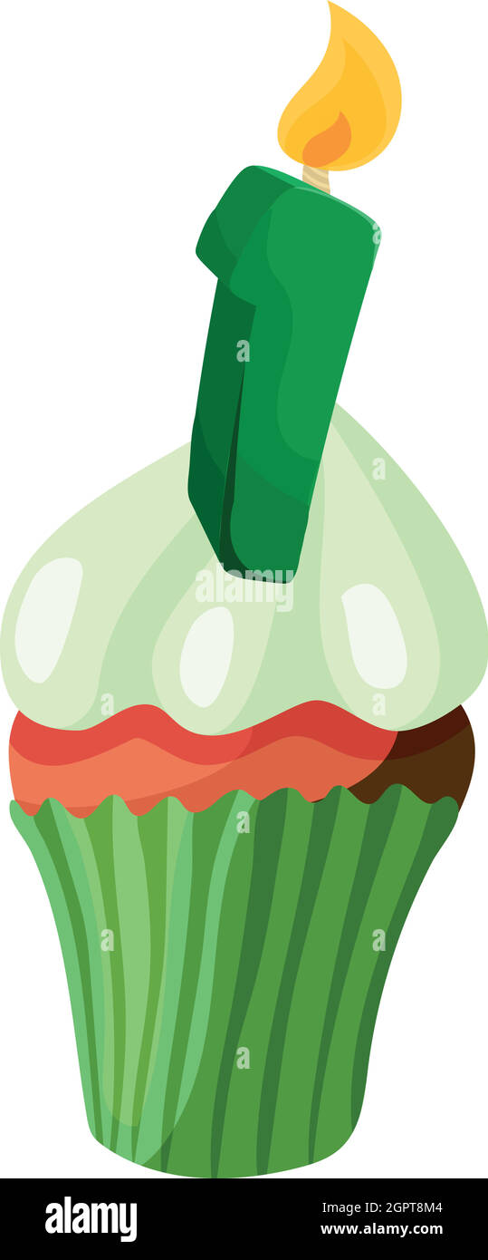 Geburtstag cupcake symbol Stock-Vektorgrafiken kaufen - Alamy